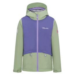 Trollkids Funktionsjacke "Gjende" in Gr&uuml;n/ Lila - 51% | Gr&ouml;&szlig;e 152 | Kinderjacken