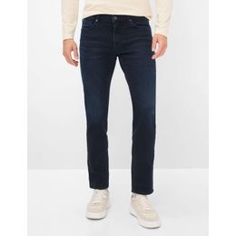 Brax Herren Five-Pocket-Hose Style CHUCK DARK BLUE USED, denim dunkelblau, Gr. 32/32