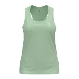 Odlo Zeroweight Chill-Tec Tank Crew Neck Bekleidung Damen gr&uuml;n