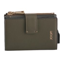 JOOP! Kartenetui JOOP "sofisticato 1.0 c-four e-cage sv8", Damen, burnt olive, Leder, Basic, Kleinlederwaren, Geldbörse Portemonnaie Damenbörse Ledergeldbörse