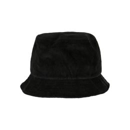 Trucker Cap Urban Classics "Urban Classics Unisex Corduroy Bucket Hat", Damen, Gr. onesize, schwarz, 97% Baumwolle, 3% Elasthan, unifarben, Caps