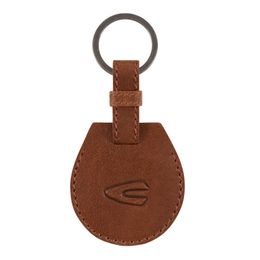 Schlüsseltasche Camel Active "Field", Herren, braun, Leder, clean, gepflegt, unifarben, Kleinlederwaren, aus fein genarbte Leder mit Tracking Tag Fach