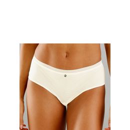 Panty s.Oliver "Zoè", Damen, Gr. 36/38, beige (cream), Microtouch, Obermaterial: 87% Polyamid, 13% Elasthan, Unterhosen, aus modischer Spitze in graphischer Optik