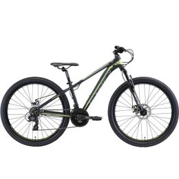 Mountainbike Bikestar Gr. 36, schwarz, Fahrräder, 36cm, 27,5 Zoll (69,85cm), für Damen und Herren, Kettenschaltung