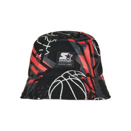 Trucker Cap STARTER Black Label "Starter Black Label Accessoires Reversible Airball Bucket Hat", Damen, Gr. onesize, schwarz, 100% Baumwolle, Caps
