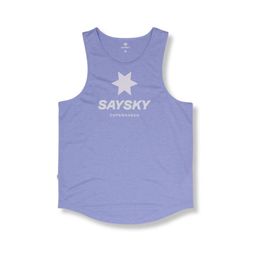 Saysky Logo Combat Singlet Bekleidung Herren lila XL