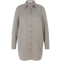 Anna Aura - Long-Bluse, beige, Gr. 46 / L - Lyocell
