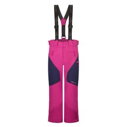 Skihose Trollkids "KIDS KONGSBERG SKI PANT", Mädchen, Gr. 164, N-Gr, rosa (schwarz pink, deep violet), Web, Obermaterial: 100% Polyester. Futter: 100% Polyamid. Wattierung: 100% Polyester, Hosen