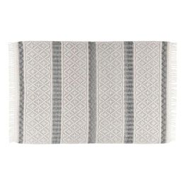 Theko Wollteppich beige Baumwolle Ma&szlig;e (cm): B: 120 H: 1 &raquo; M&ouml;bel Kraft