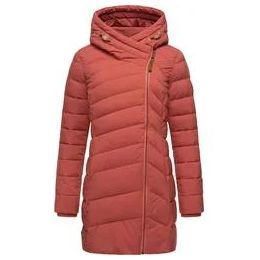 Wintermantel Ragwear "Teela", Damen, Gr. XXL (44), rosa, Au&szlig;enmaterial: 100% Polyester. Innenfutter: 100% Polyester. Wattierung: 100% Polyester, figurumspielend ca. Mitte Oberschenkel, &Auml;rmel ohne &Auml;rmelschlitz Rippstrickb&uuml;ndchen, M&auml;ntel Wintermantel, Wasserdichter Steppmantel mit hohem Kragen