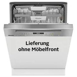 Miele teilintegrierbarer Geschirrsp&uuml;ler "G7131 SCi AD 125 Edition", Energieeffizienz: B (A-G), silber (silberfarben), B:59,8cm H:80,5cm T:57cm, Geschirrsp&uuml;ler