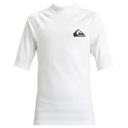 Neopren Shirt Quiksilver "Everyday", Kinder, Gr. 12, wei&szlig;, Obermaterial:84% Microfaser, 16% Elasthan;, Shirts
