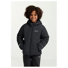 Outdoorjacke Jack Wolfskin "ZENON JKT KIDS", Kinder, Gr. 164, phantom, Oberstoff: 100% POLYESTER. Kontrastmaterial 1: 100% POLYESTER. F&uuml;llung 1: 100% POLYESTER. Futter 1: 100% POLYESTER, Jacken Outdoorjacke