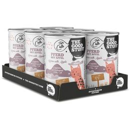 THE GOODSTUFF Dose Pferd mit Apfel 6x400g Katzenfutter