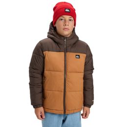 Outdoorjacke Quiksilver "Cold Days", Jungen, Gr. 16, chocolate braun, 100% Nylon, Jacken