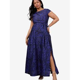 Lipsy Kleid Damen Gr&ouml;&szlig;e 48 blau / nachtblau Winterkleid