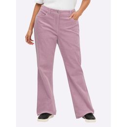 sheego Hose Damen Gr&ouml;&szlig;e 56 mauve
