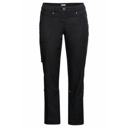sheego Cargohose Damen Gr&ouml;&szlig;e 54 schwarz