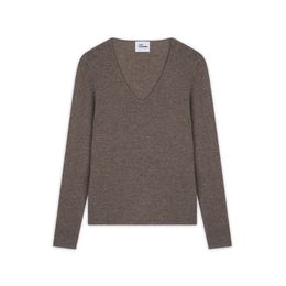 Just Cashmere Pullover 'Joan' Damen Gr&ouml;&szlig;e L schoko