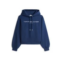 Tommy Hilfiger Sweatshirt Damen Gr&ouml;&szlig;e XXS dunkelblau / wei&szlig;