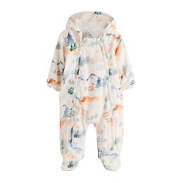 next Overall Jungen Gr&ouml;&szlig;e 86 taubenblau / pastellblau / orange / wei&szlig;