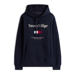 Tommy Hilfiger Sweatshirt Herren Gr&ouml;&szlig;e XL navy / rot / wei&szlig;
