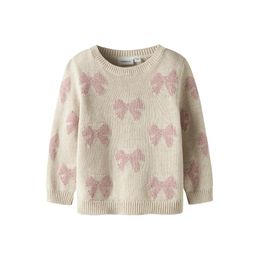 name it Pullover 'NMFREKKA' M&auml;dchen Gr&ouml;&szlig;e 110 stone / altrosa