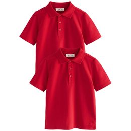 Clarks Poloshirt Jungen Gr&ouml;&szlig;e 152 rot