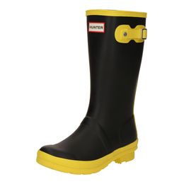 Hunter Gummistiefel Jungen Gr&ouml;&szlig;e 33 senf / rot / schwarz / offwhite