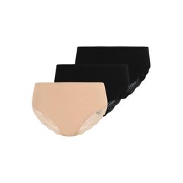 Trendyol Curve Panty Damen Gr&ouml;&szlig;e XXL beige / schwarz