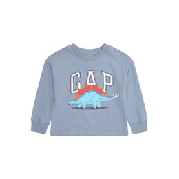 GAP Shirt 'DINO' Jungen Gr&ouml;&szlig;e 98 taubenblau / himmelblau / rot / wei&szlig;