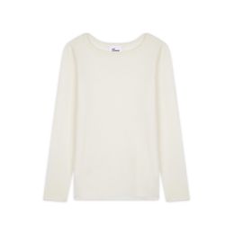 Just Cashmere Pullover 'Grace' Damen Gr&ouml;&szlig;e M elfenbein