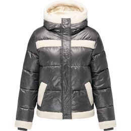 Ragwear Winter Jacket 'Editah Youmodo' female size XL Greige / Dark grey