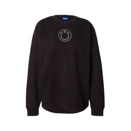 Hugo Sweatshirt 'Classic' Damen Gr&ouml;&szlig;e XL schwarz / transparent