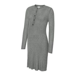 MAMALICIOUS Umstand Kleid 'MLOFELIA LIA' Damen Gr&ouml;&szlig;e XL basaltgrau