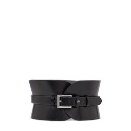 K by KARL LAGERFELD Karl Lagerfeld G&uuml;rtel 'Essential' Damen Gr&ouml;&szlig;e 85 schwarz