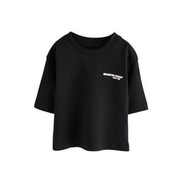 next T-Shirt Jungen Gr&ouml;&szlig;e 122 schwarz