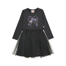 STACCATO Kleid M&auml;dchen Gr&ouml;&szlig;e 104/110 graumeliert