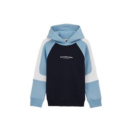 WE Fashion Sweatshirt Jungen Gr&ouml;&szlig;e 170/176 marine / hellblau / wei&szlig;