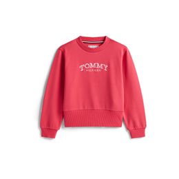 Tommy Hilfiger Sweatshirt M&auml;dchen Gr&ouml;&szlig;e 104 melone / offwhite