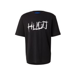 Hugo T-Shirt 'Namerix' Herren Gr&ouml;&szlig;e M schwarz / wei&szlig;