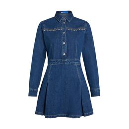 KARL LAGERFELD JEANS Kleid Damen Gr&ouml;&szlig;e 42 dunkelblau Sommerkleid