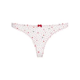 K by KARL LAGERFELD Karl Lagerfeld String Damen Gr&ouml;&szlig;e M rot / schwarz / wei&szlig;