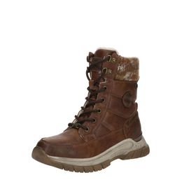 Mustang Schn&uuml;rstiefelette Damen Gr&ouml;&szlig;e 42 braun Winterschuhe