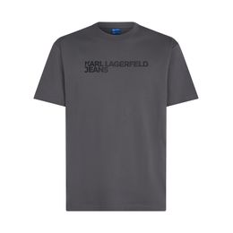 KARL LAGERFELD JEANS T-Shirt Herren Gr&ouml;&szlig;e XS dunkelgrau / schwarz