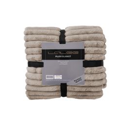 SONSTIGE Decke PLUSH taupe