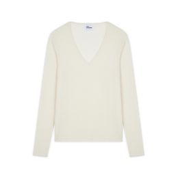 Just Cashmere Pullover 'Joan' Damen Gr&ouml;&szlig;e M elfenbein