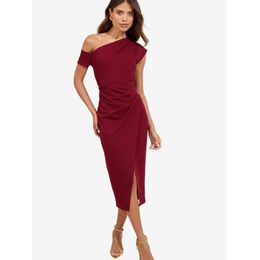 Lipsy Kleid Damen Gr&ouml;&szlig;e 34 burgunder Sommerkleid