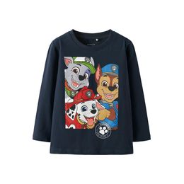 name it Shirt 'NMMNITIN PAW' Jungen Gr&ouml;&szlig;e 122/128 navy / mischfarben