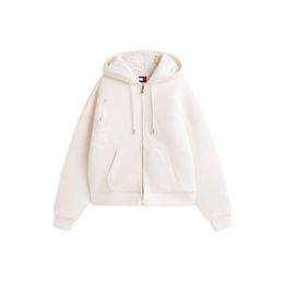Tommy Jeans Sweatjacke Damen Gr&ouml;&szlig;e M naturwei&szlig;